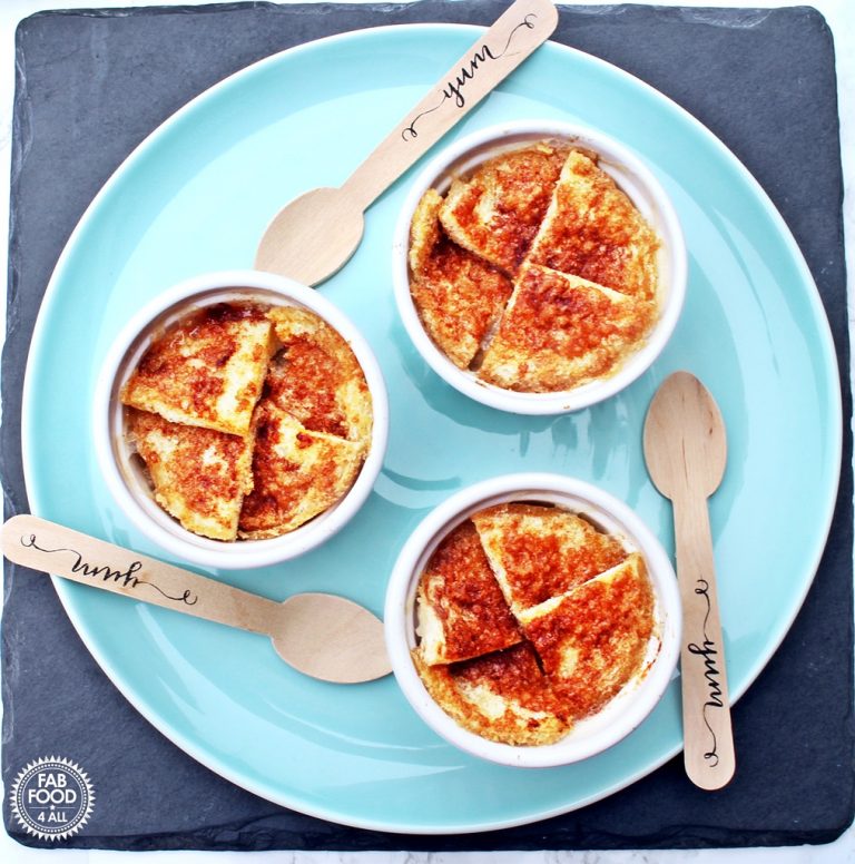 Quick Apple Puddings - simple & delicious! Fab Food 4 All