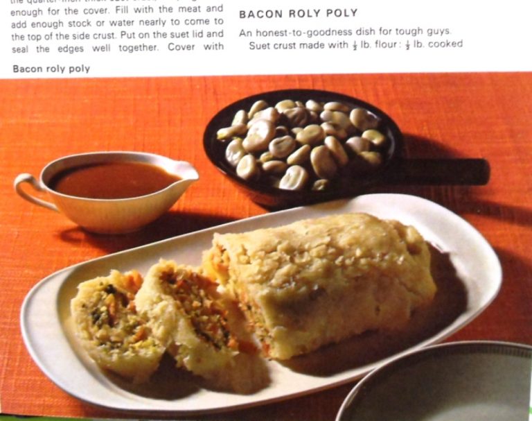 Bacon Roly Poly or Clanger, pure comfort food! Fab Food 4 All