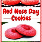 Red Nose Day Cookies with a chocolate base! Fab Food 4 All