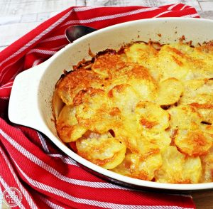 Bacon & Potato Layer Bake - pure comfort food! Fab Food 4 All