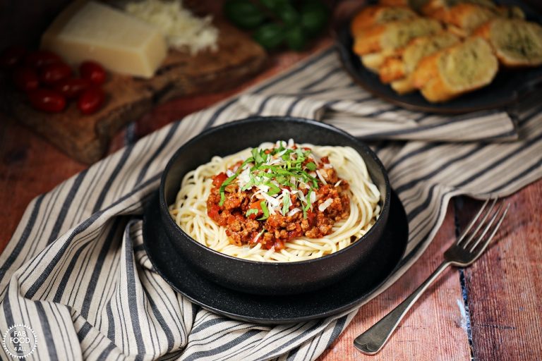 Turkey Bolognese - utterly delicious! | Fab Food 4 All