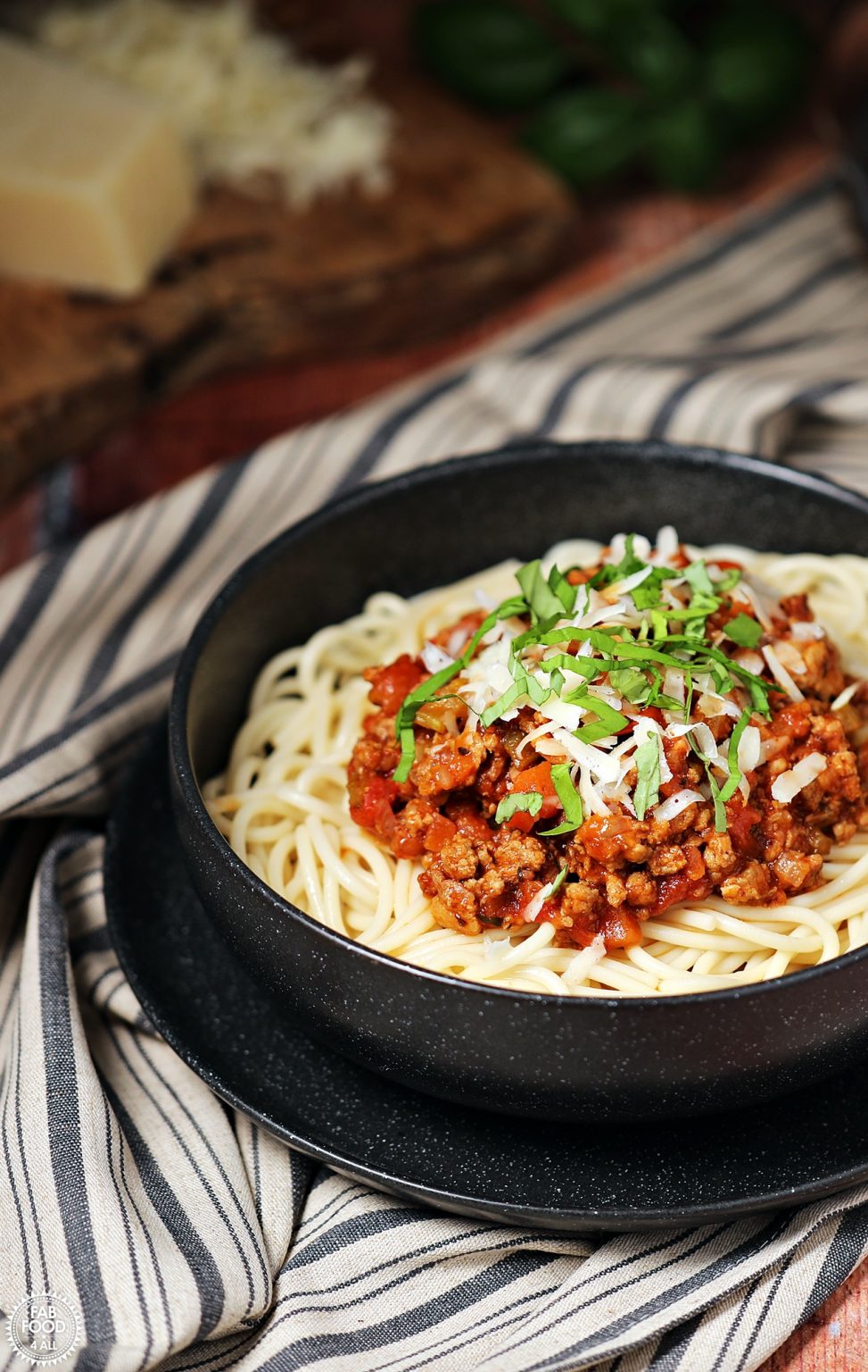 Turkey Bolognese - utterly delicious! | Fab Food 4 All