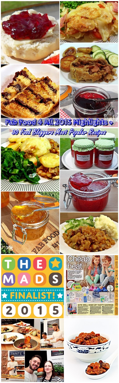 Fab Food 4 All Highlights of 2015 | Fab Food 4 All