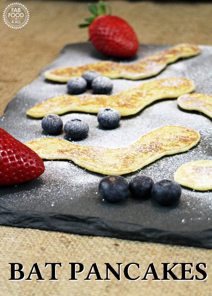 Monster Pancakes with fruity faces! | Fab Food 4 All