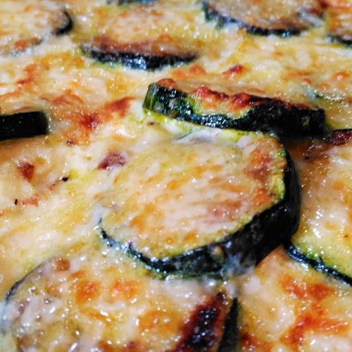 Cheesy Courgette Omelette - Fab Food 4 All
