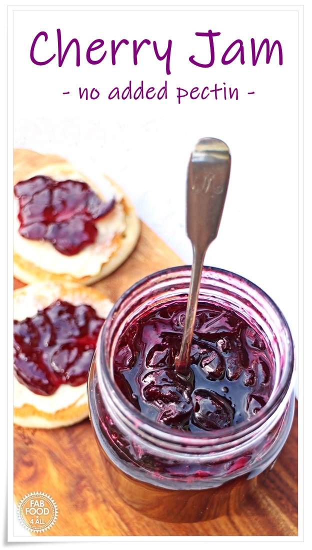 Cherry Jam - simple and delicious! | Fab Food 4 All