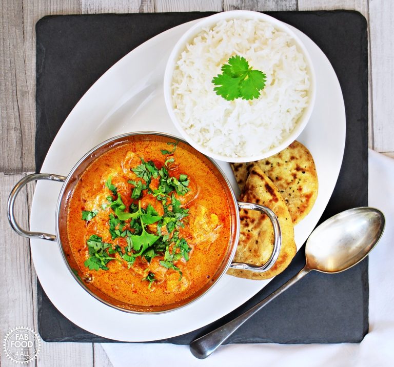 Quick & Spicy Prawn Curry - hot & tasty! Fab Food 4 All