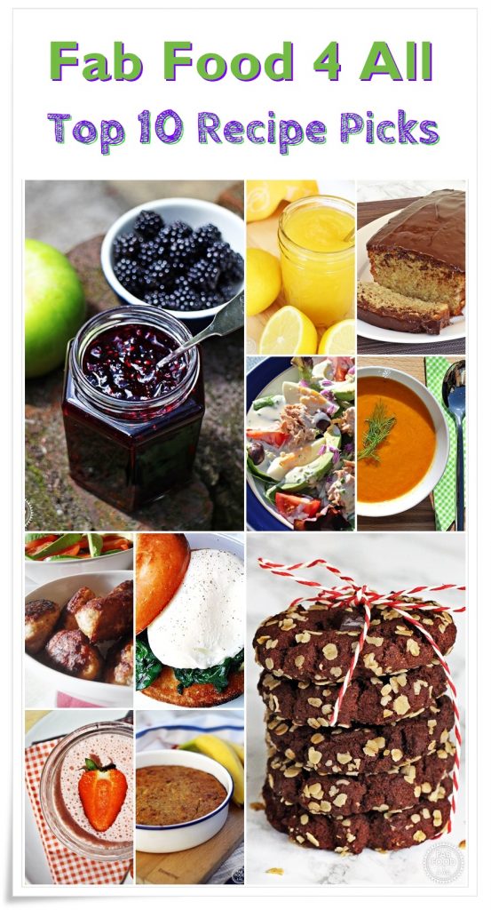 My Top 10 Recipe Picks as Fab Food 4 All turns Six