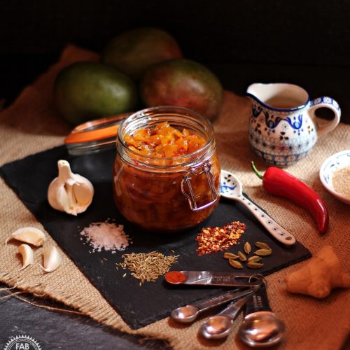 Easy Spicy Mango Chutney | Fab Food 4 All