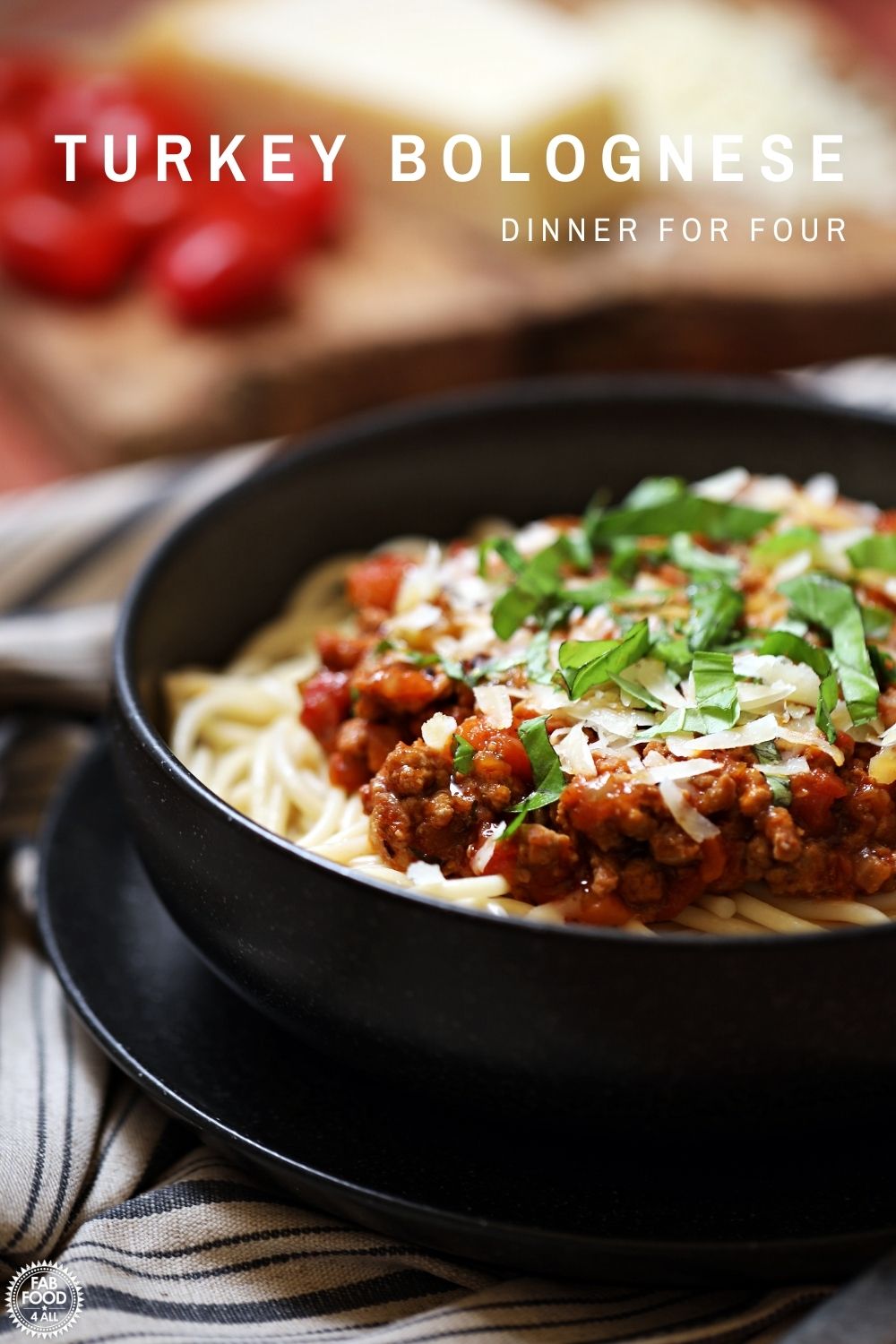 Turkey Bolognese - utterly delicious! | Fab Food 4 All