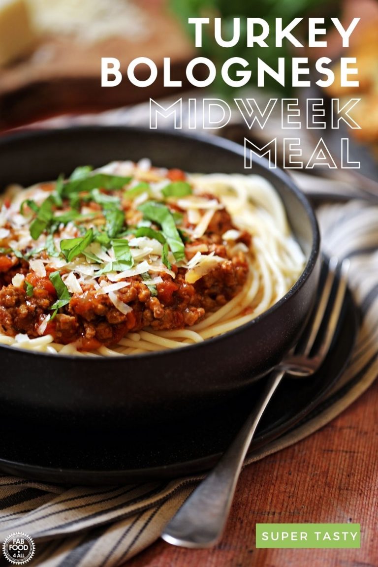 Turkey Bolognese - utterly delicious! | Fab Food 4 All