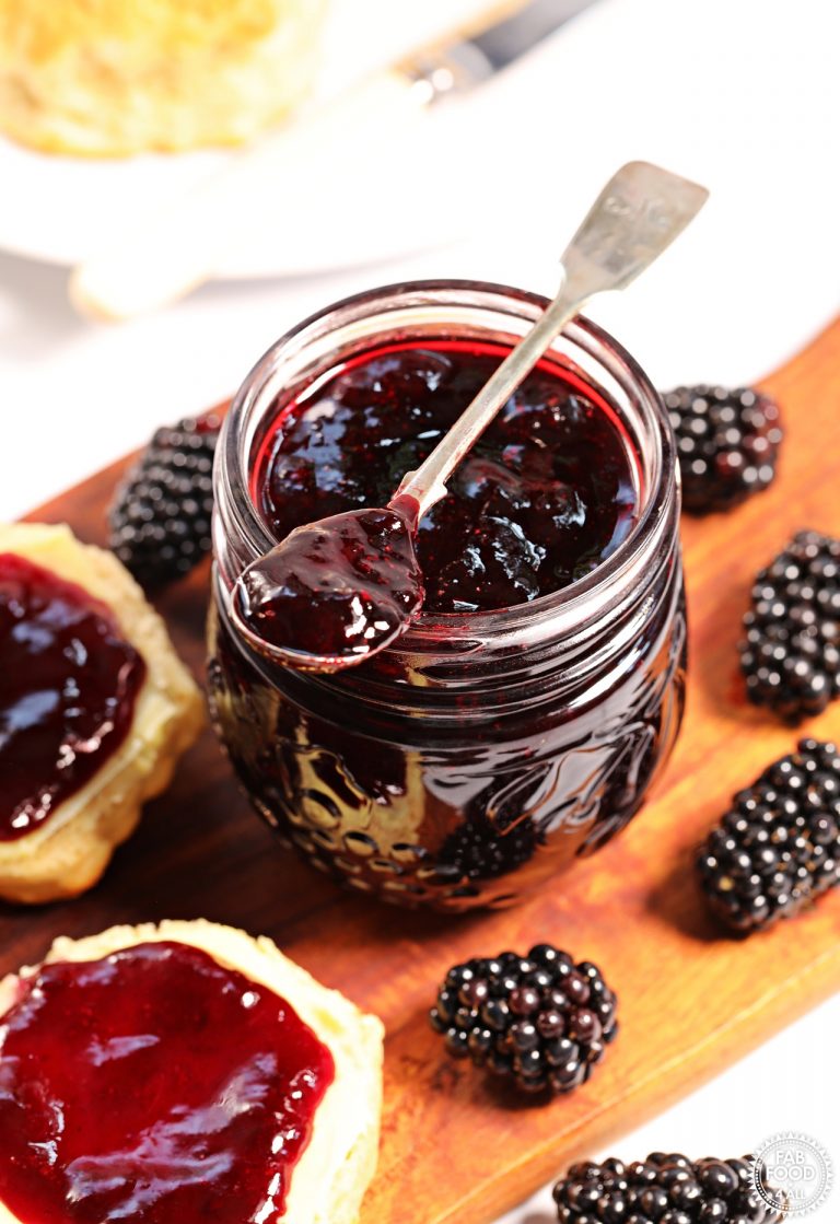 Easy Seedless Blackberry Jam (Prize Winning) | Fab Food 4 All