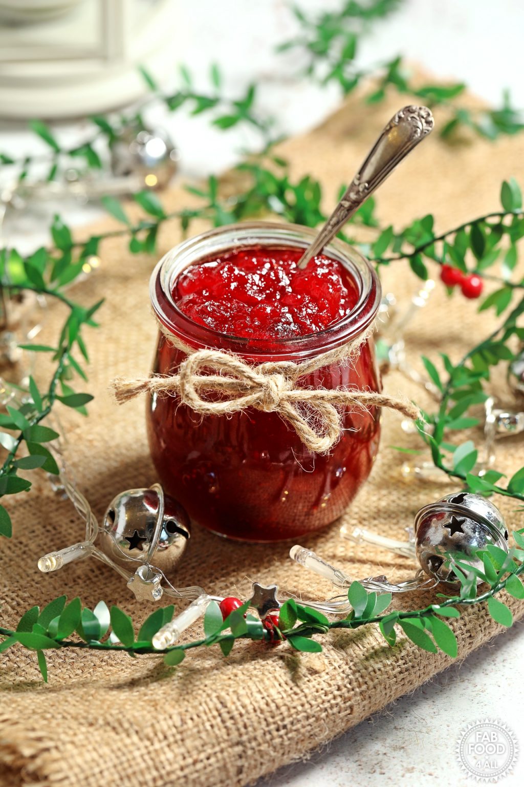 Easy Christmas Jam Recipe - without pectin! | Fab Food 4 All