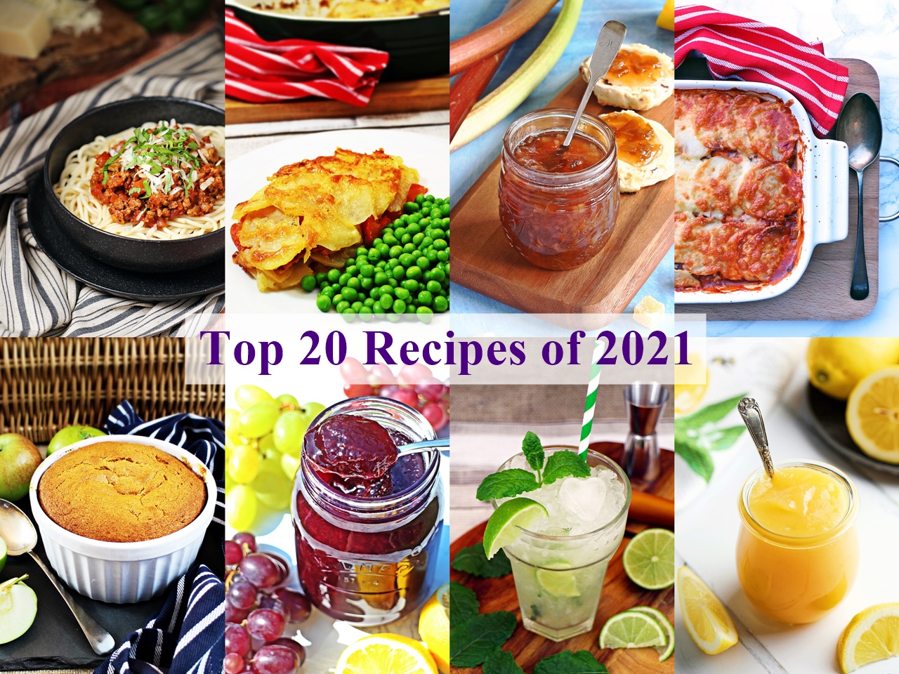 Top Recipes of 2021 | Fab Food 4 All