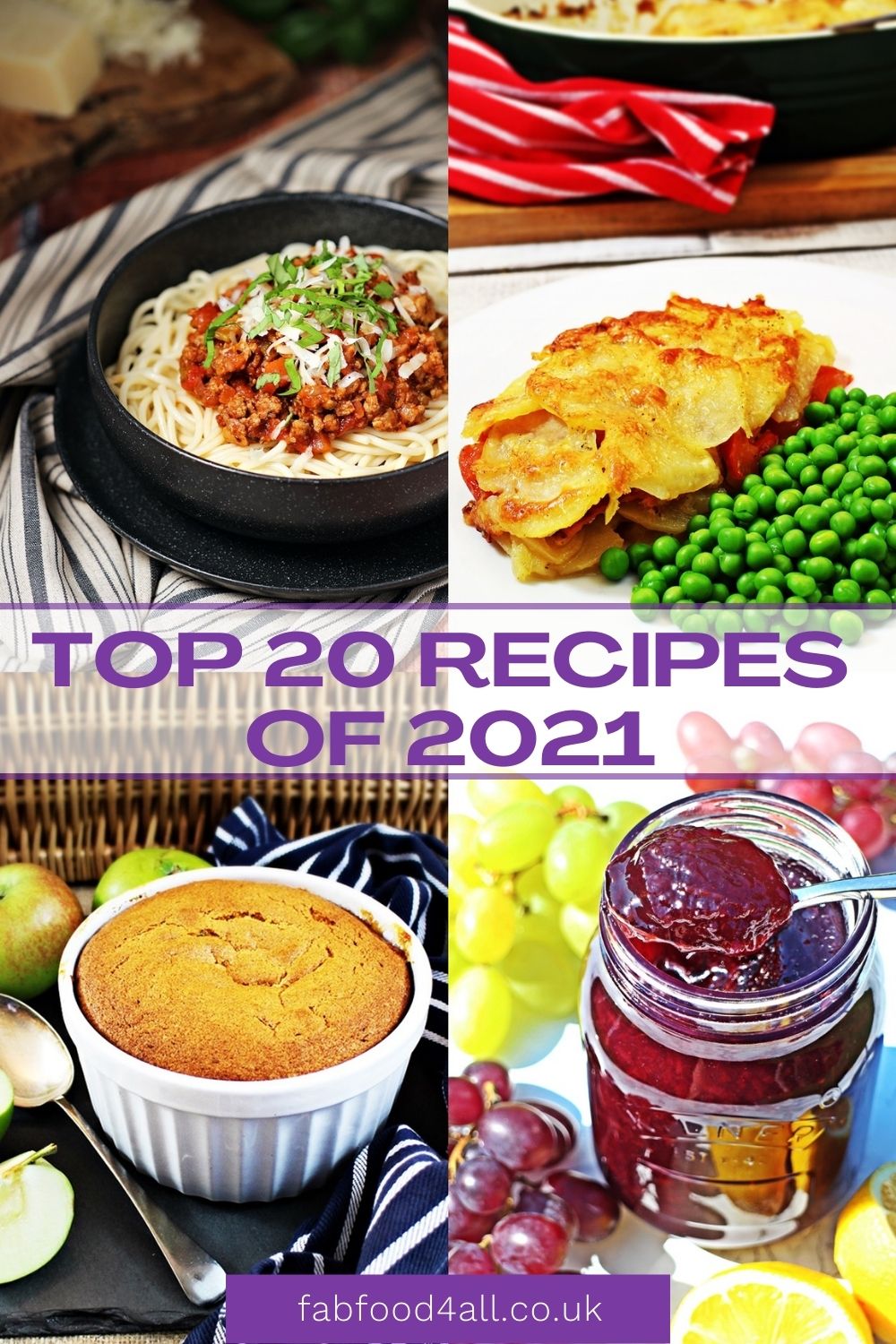 Top Recipes of 2021 | Fab Food 4 All