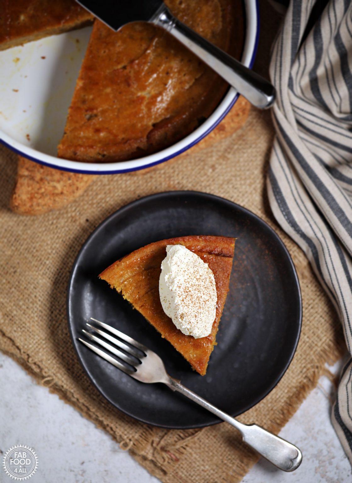 Easy Pumpkin Pie Pudding - crustless! | Fab Food 4 All