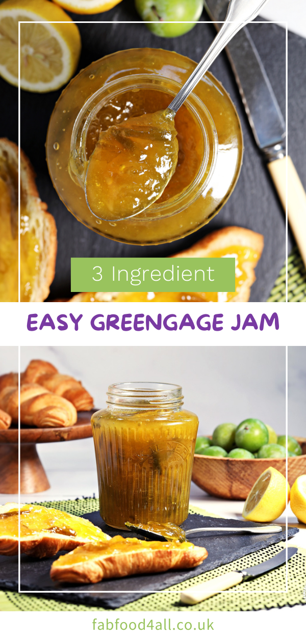 Easy Greengage Jam and what to do when your jam is too runny!