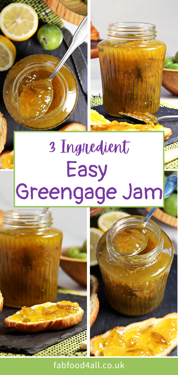 Easy Greengage Jam and what to do when your jam is too runny!