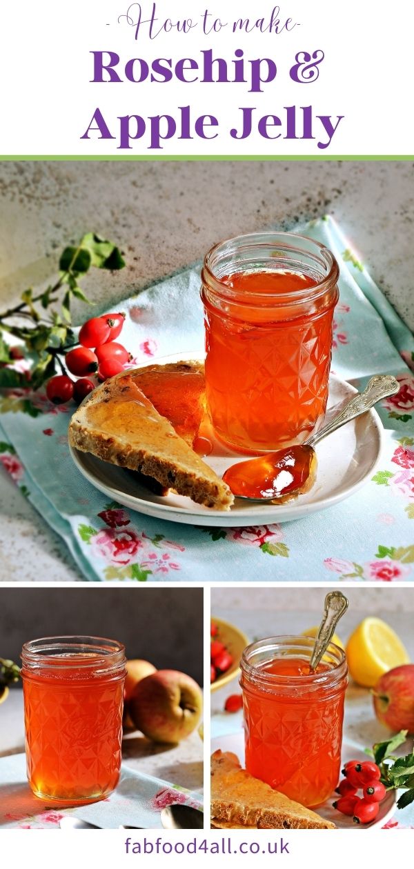 How to Make Rosehip & Apple Jelly | Fab Food 4 All