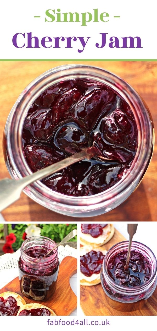 Cherry Jam - simple and delicious! | Fab Food 4 All