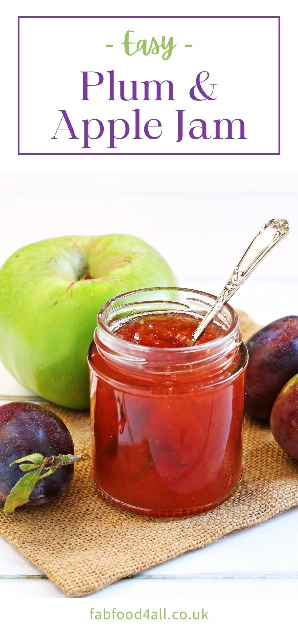 Plum & Apple Jam with step-by-step video! | Fab Food 4 All