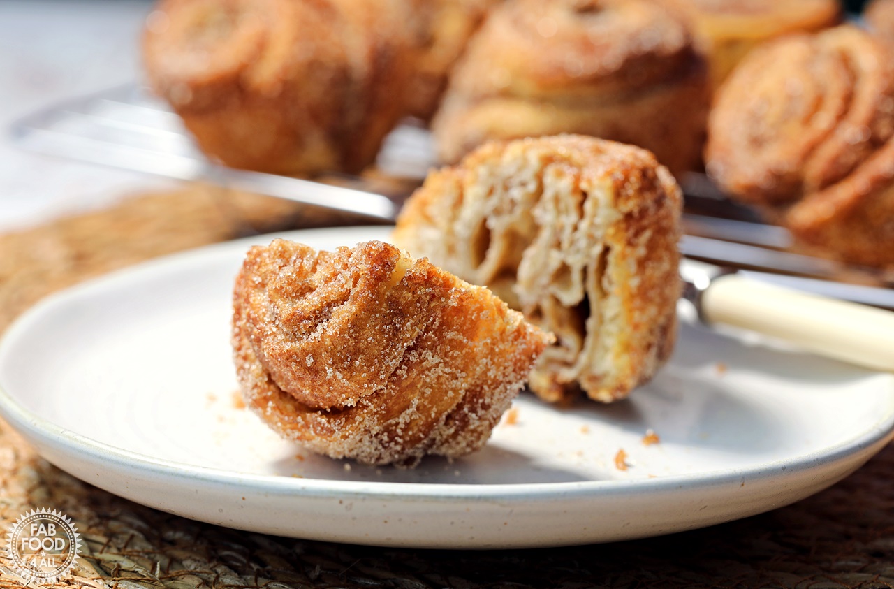 Quick Croissant Cinnamon Rolls Recipe | Fab Food 4 All