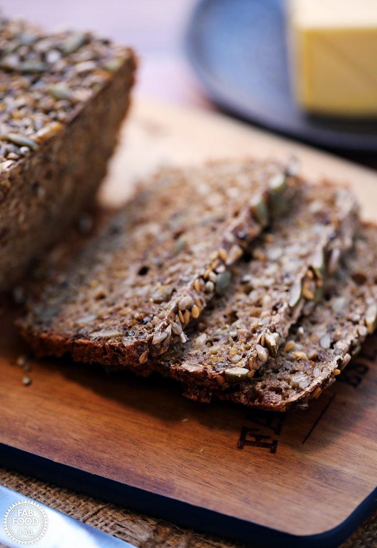 Easy Slow Cooker Danish Sourdough Rye Bread (Rugbrød)