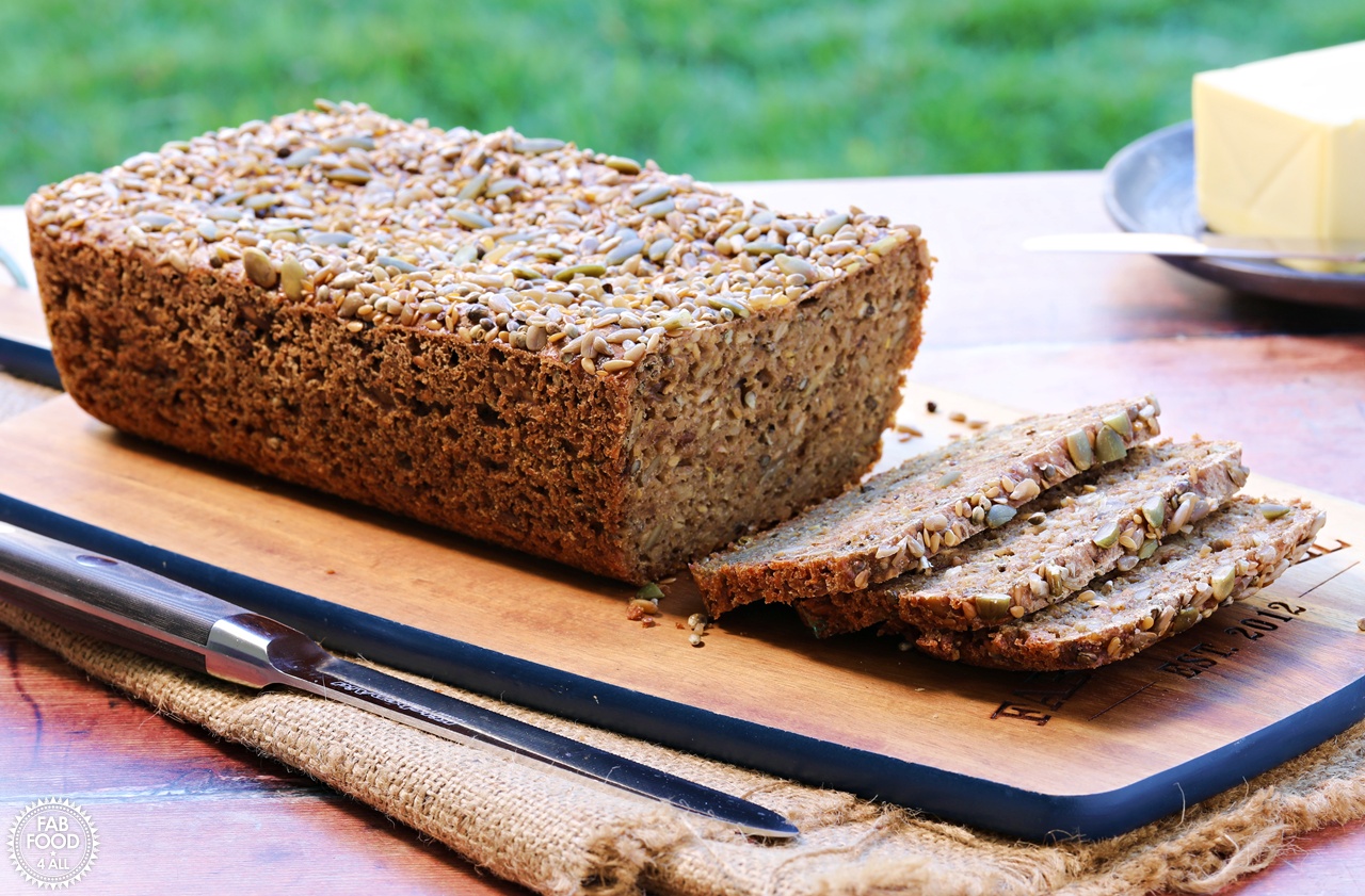 Easy Slow Cooker Danish Sourdough Rye Bread (Rugbrød)