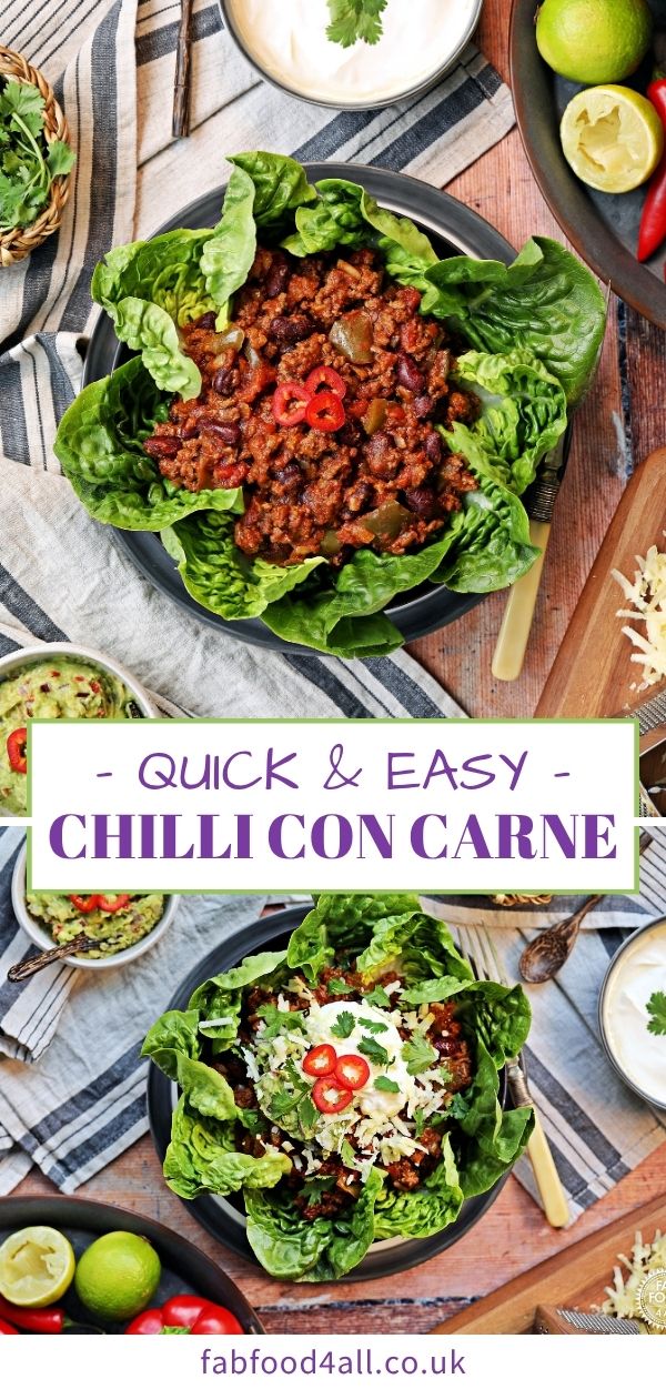 Quick and Easy Chilli Con Carne Recipe