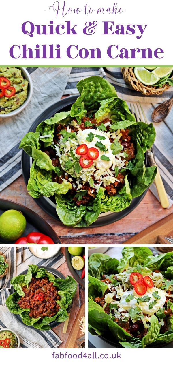 Quick and Easy Chilli Con Carne Recipe