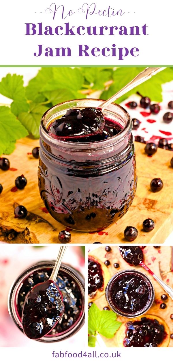 Easy Blackcurrant Jam Recipe (No Pectin)